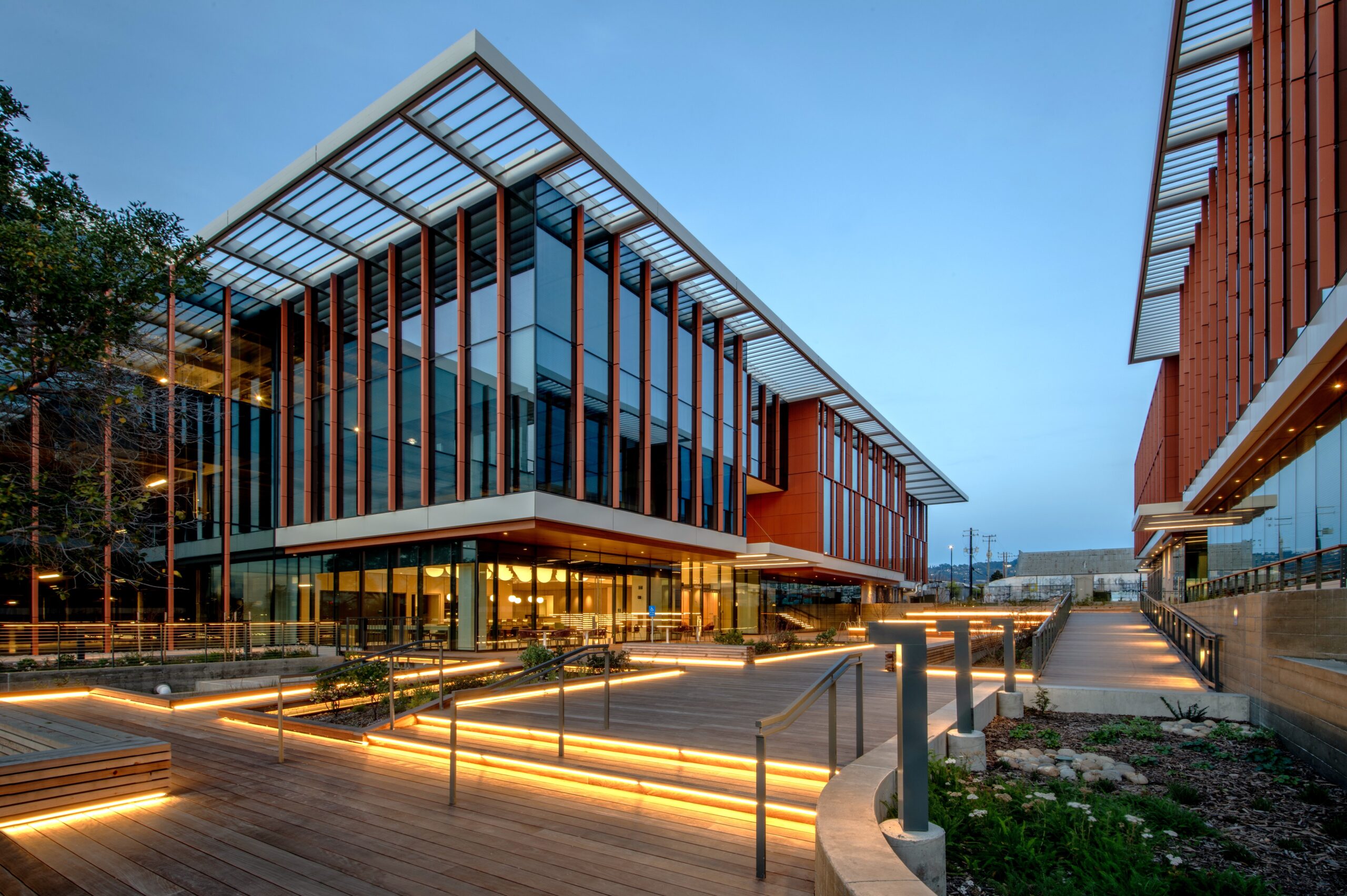 Courtyard Night - Lane Partners